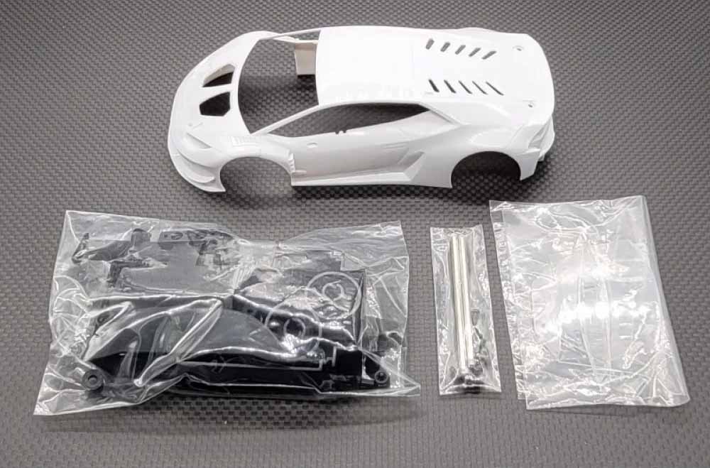 GL-Racing | GL-LBO-GT3-K01| GL LBO-GT3 White Kit Set