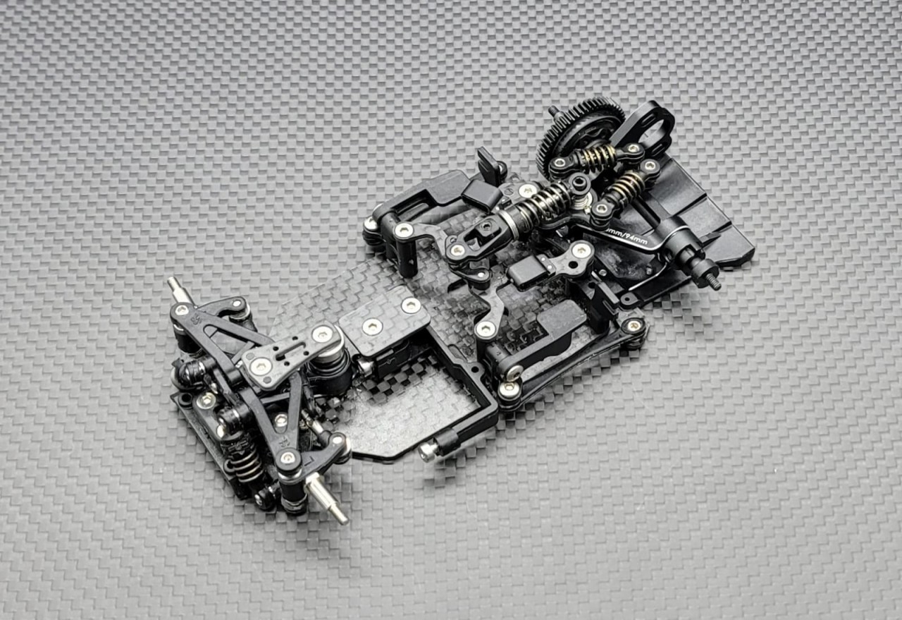 GL-Racing | GL-GT-001-NEL-90MM | Chassis | GL-GT 1/28 RWD Chassis 90mm ...